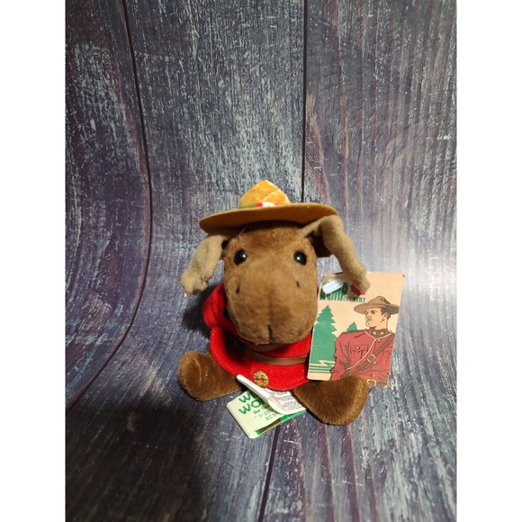 Small Pets | Rcmp Country Wild Wonders Canadian Mountie Plush Lot Moose ...
